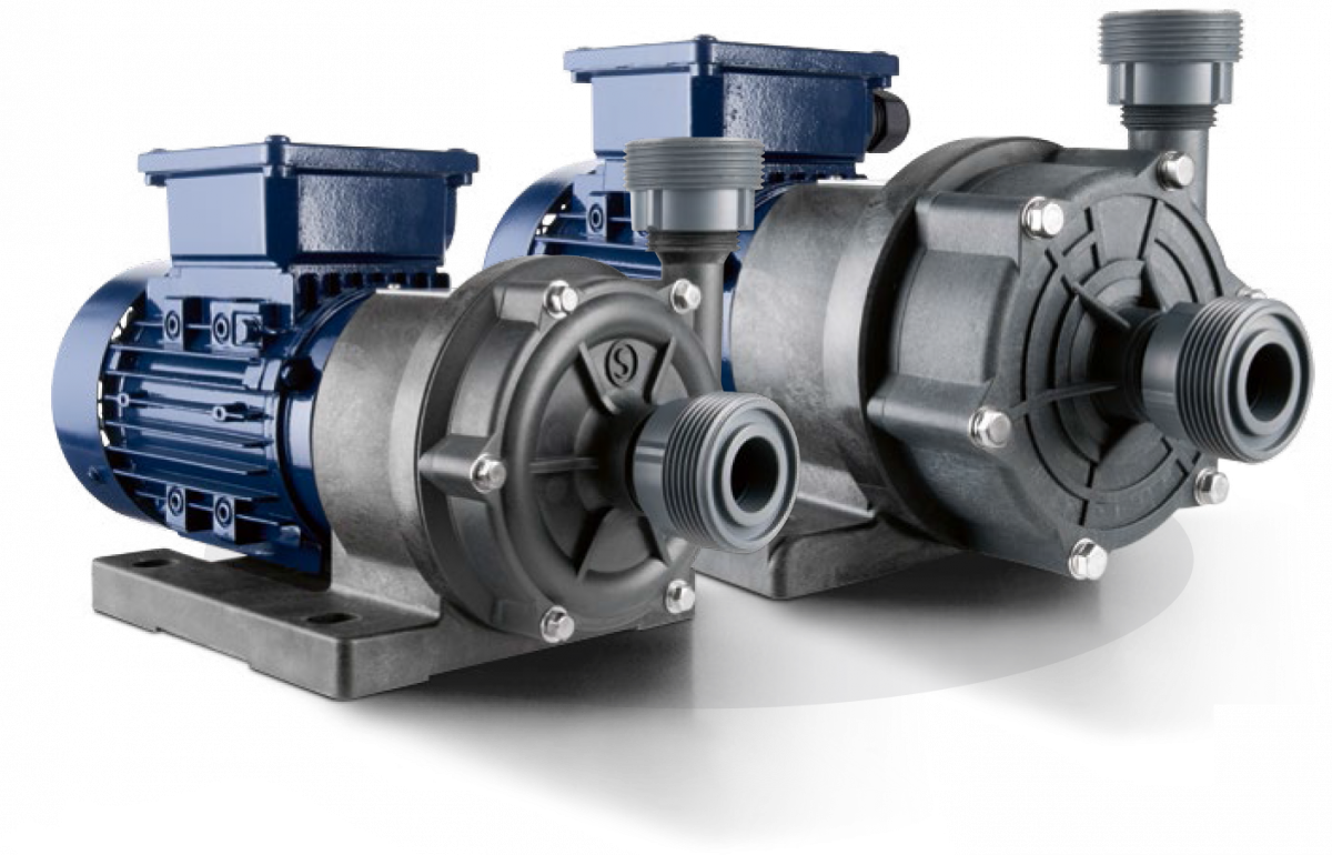 Horizontalus išcentrinis siurblys su magnetine mova MAGSON - fluxpumps.lt